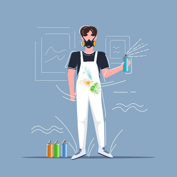 Wall painter mask Vector Art Stock Images | Depositphotos