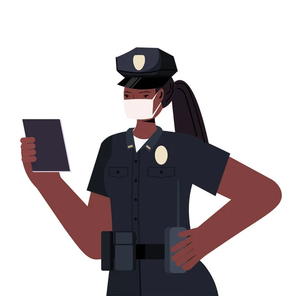 Lady Security Guard Clipart