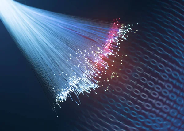 fiber optic network line cable background - Stock Image - Everypixel