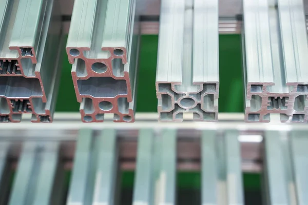 Cross sections of extruded aluminium or aluminum channels for us ...