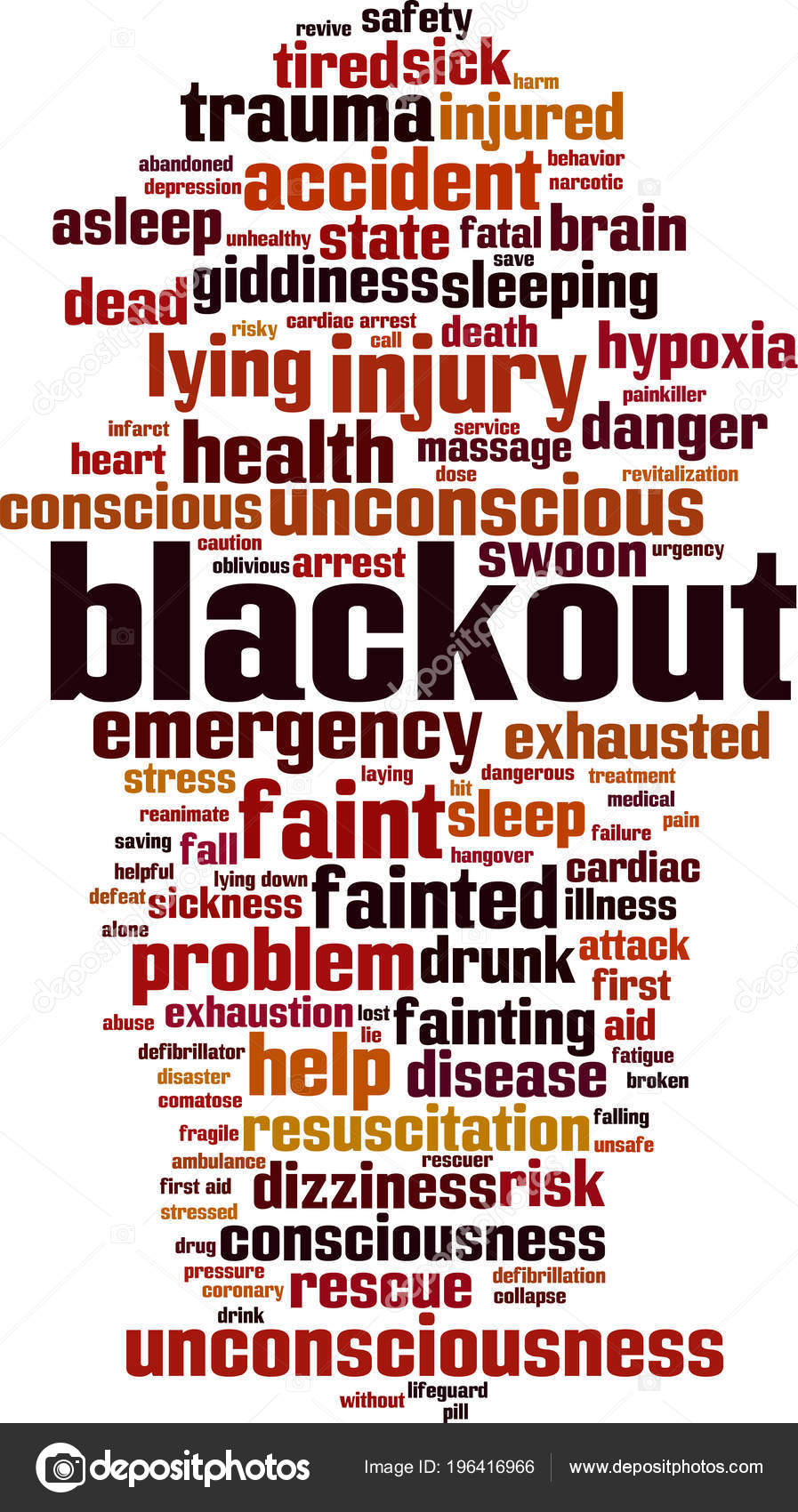 Blackout Word Cloud Concept Vector Illustration Stock Vector Image by ...