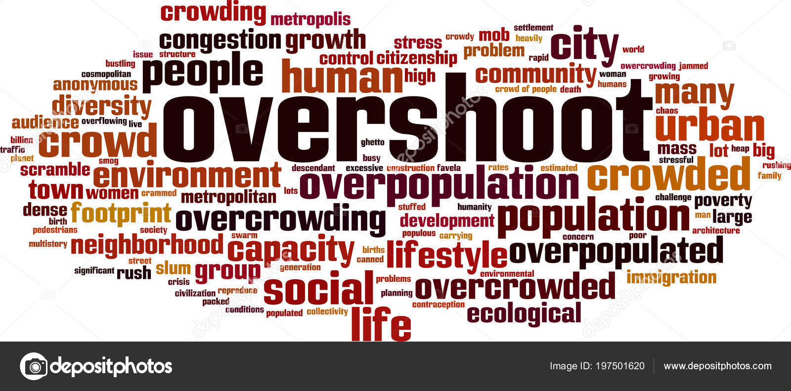 Overshoot Word Cloud Concept Vector Illustration Stock Vector Image by ...