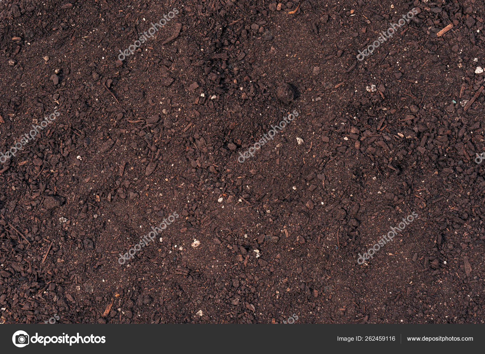 Potting soil top view texture Stock Photo by ©stevanovicigor 262459116