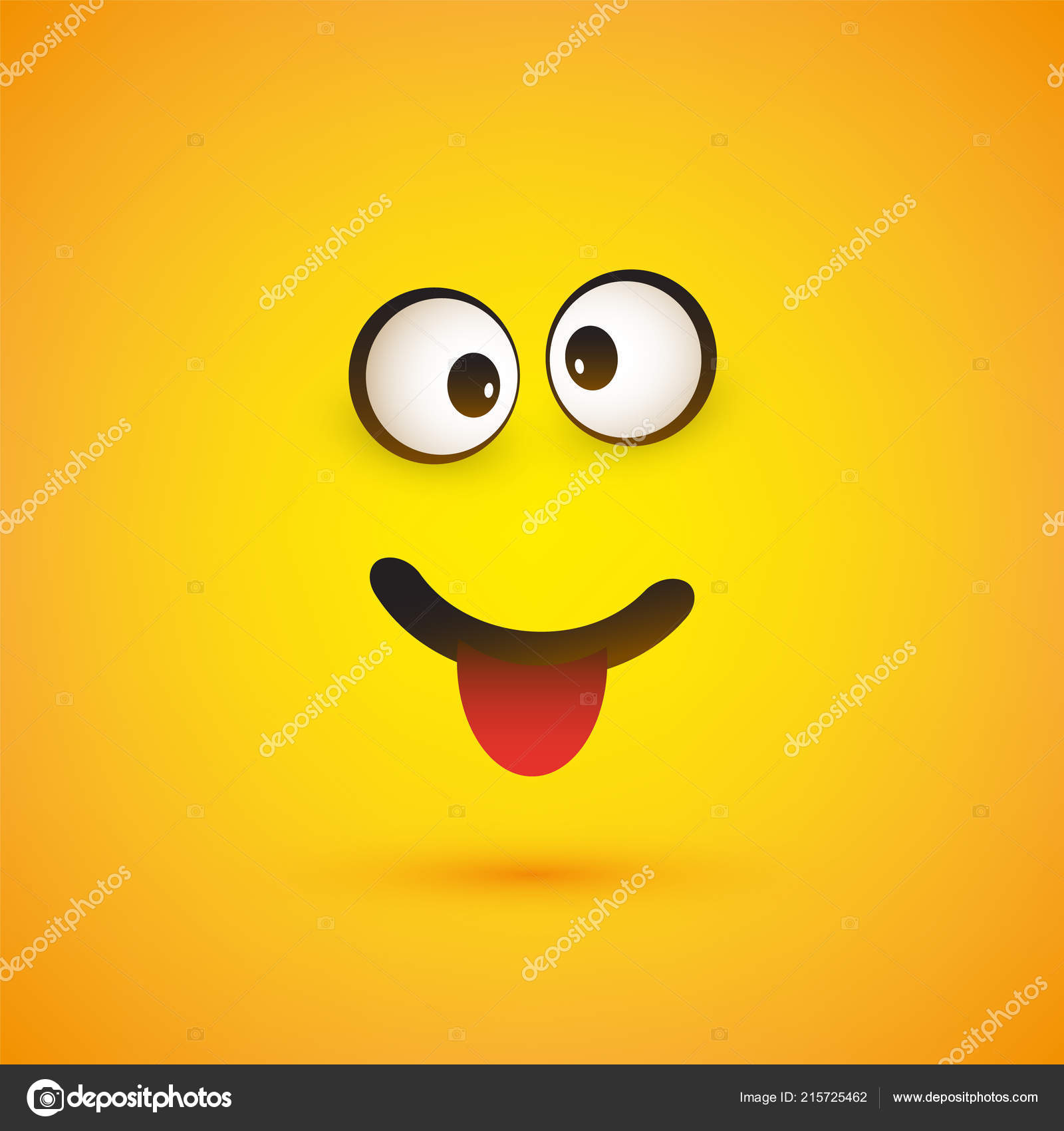 Ler Smiley Utklipp Emoji Yellow Stock Illustrationer, Vektorer,