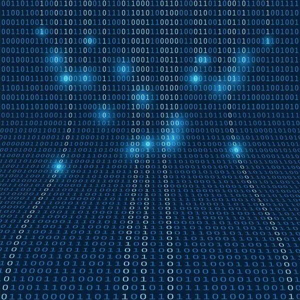 Digital Matrix Bits Pattern Ones Zeros Abstract Modern Digital Information Stock Vector Image by ...