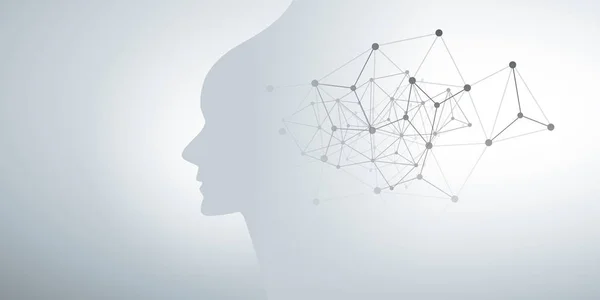 Machine Learning Artificial Intelligence Cloud Computing Networks Design Concept Geometric Stock ...