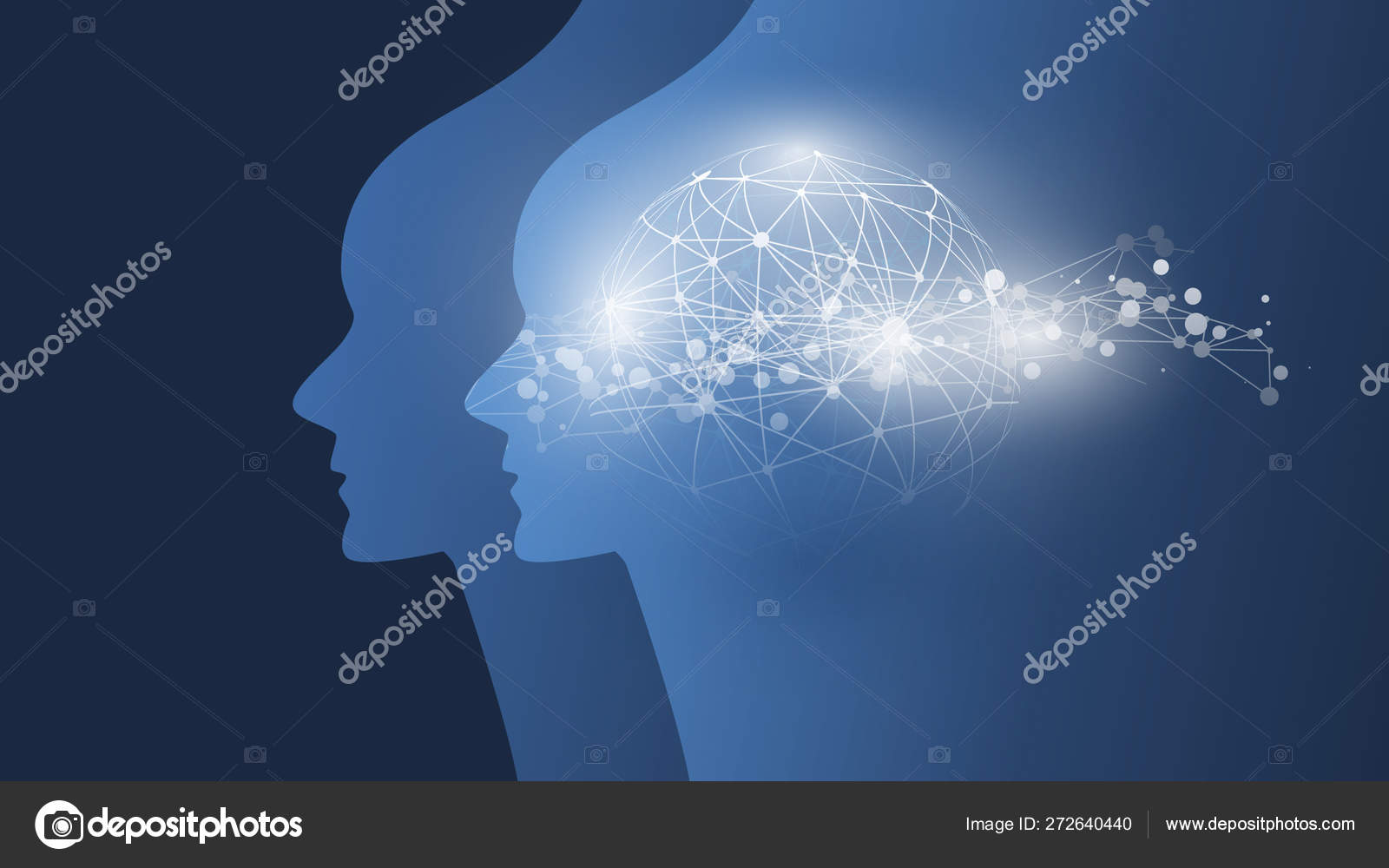 Machine Learning Artificial Intelligence Cloud Computing Networks Design Concept Geometric Stock ...