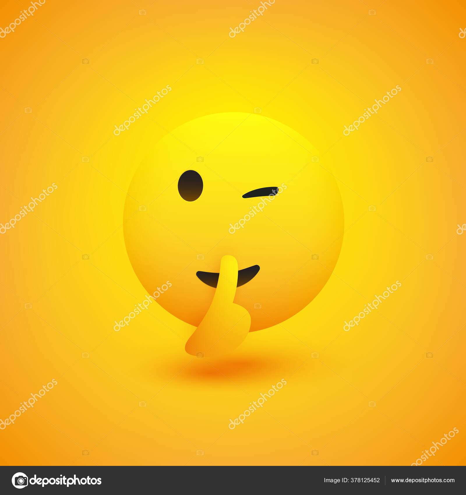 Simple Wink Emoticon