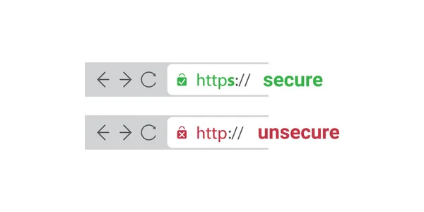 Browser Address Bars Showing Secure and Insecure Web Addresses - Secure ... Browser Address Bars Showing Secure and Insecure Web Addresses - Secure ...