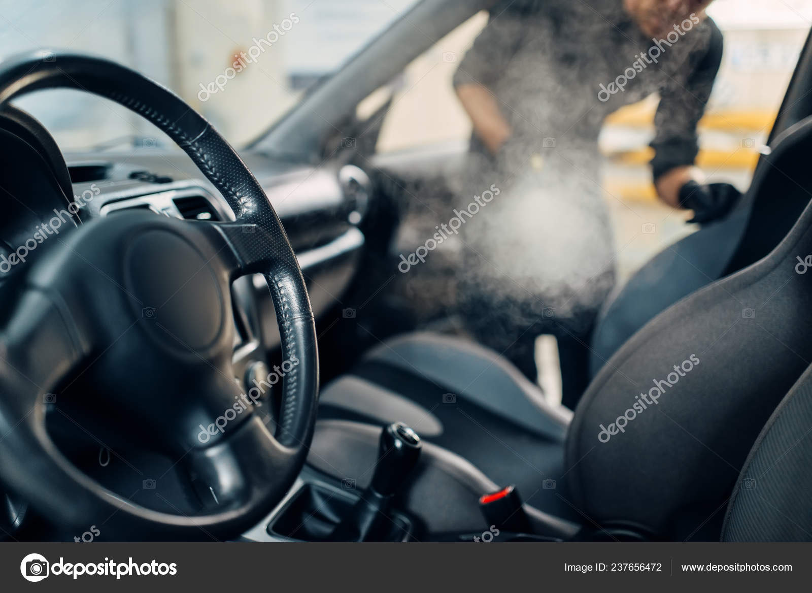 Professional Dry Cleaning Car Salon Steam Cleaner Carwash Service ...