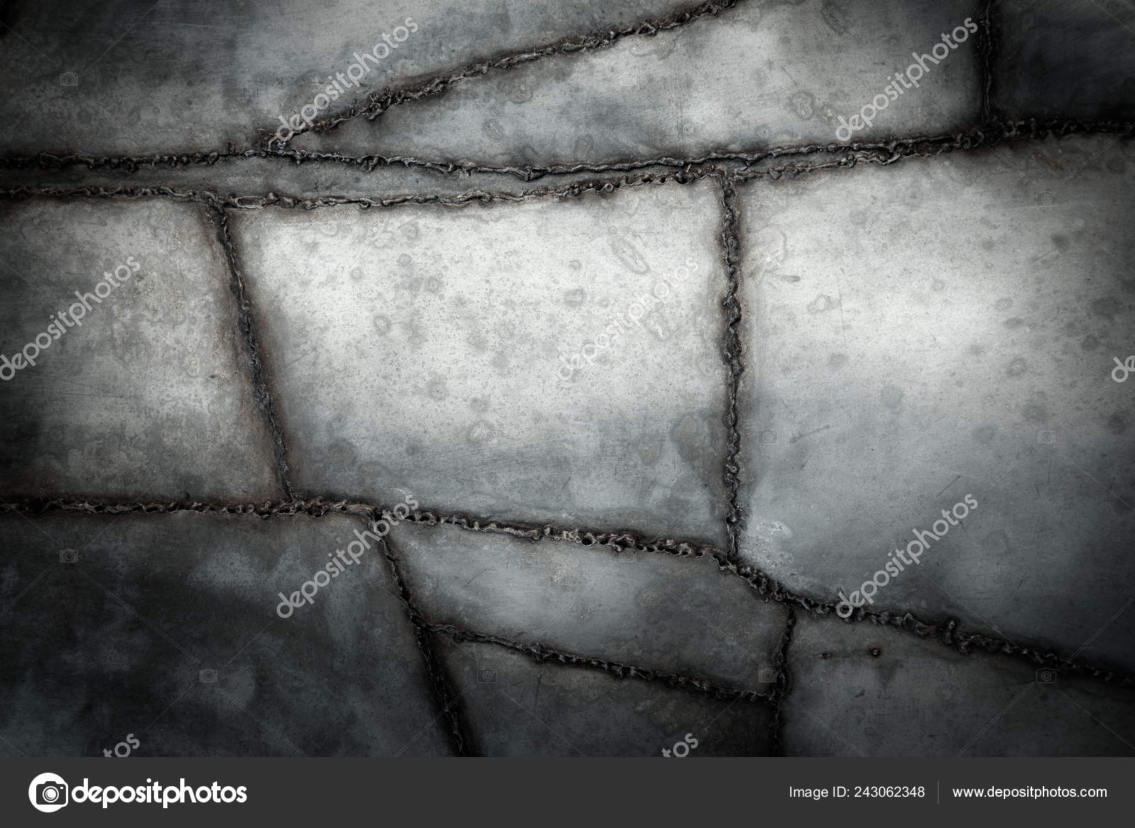 Welded metal background Stock Photo by ©gdolgikh 243062348