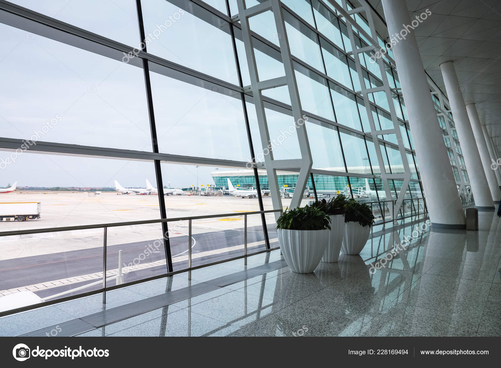 Airport Terminal Window