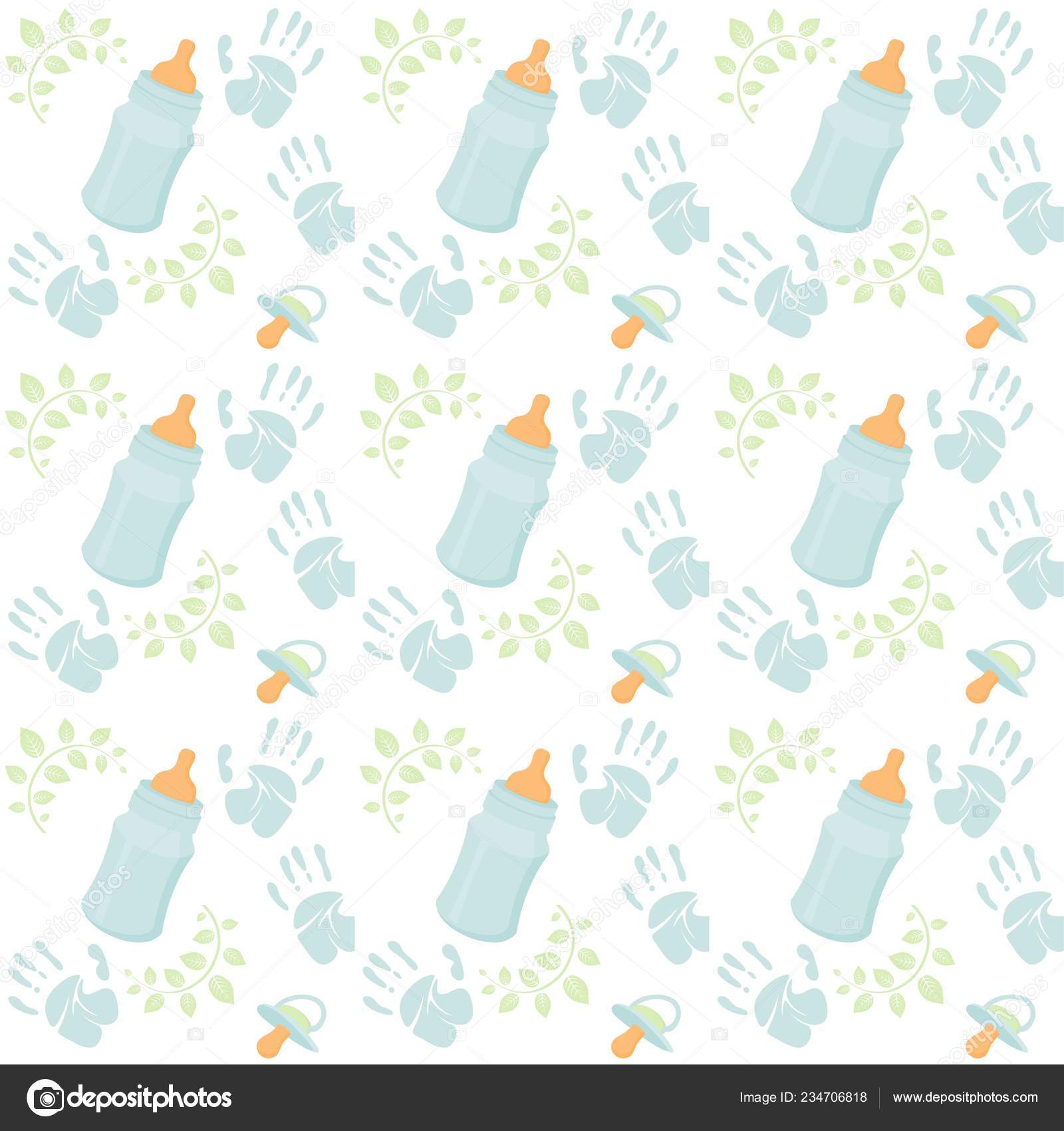 Cute baby boy seamless pattern for textile, print, greeting cards ...