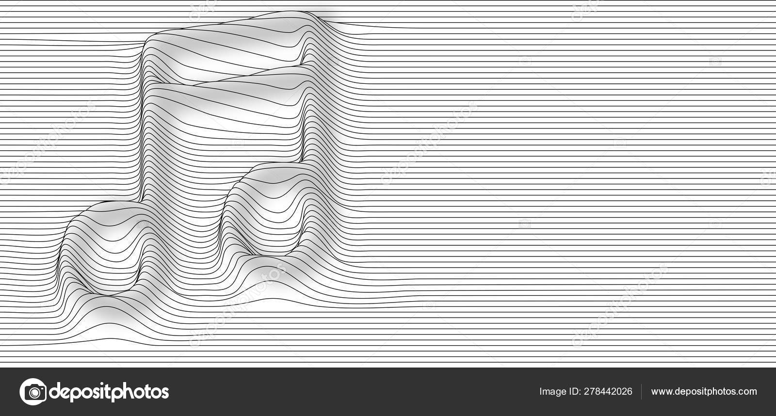 Abstract Music notes for music background design use, vector ill Stock ...