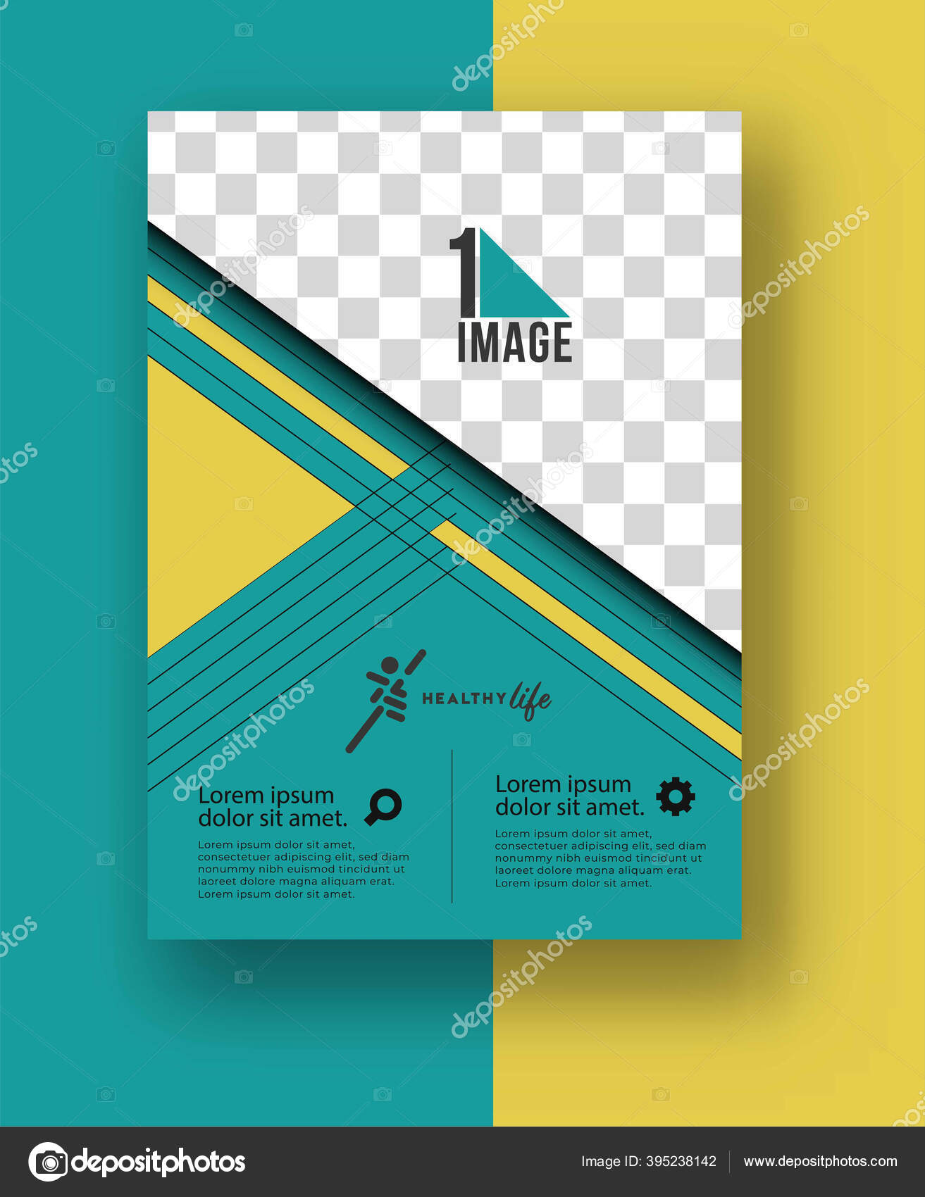 Penerbang Bisnis Dengan Spasi Gambar Logo Halaman Sampul Majalah ...