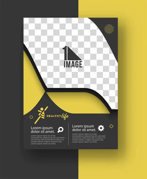 Penerbang Bisnis Dengan Spasi Gambar Logo Halaman Sampul Majalah ...