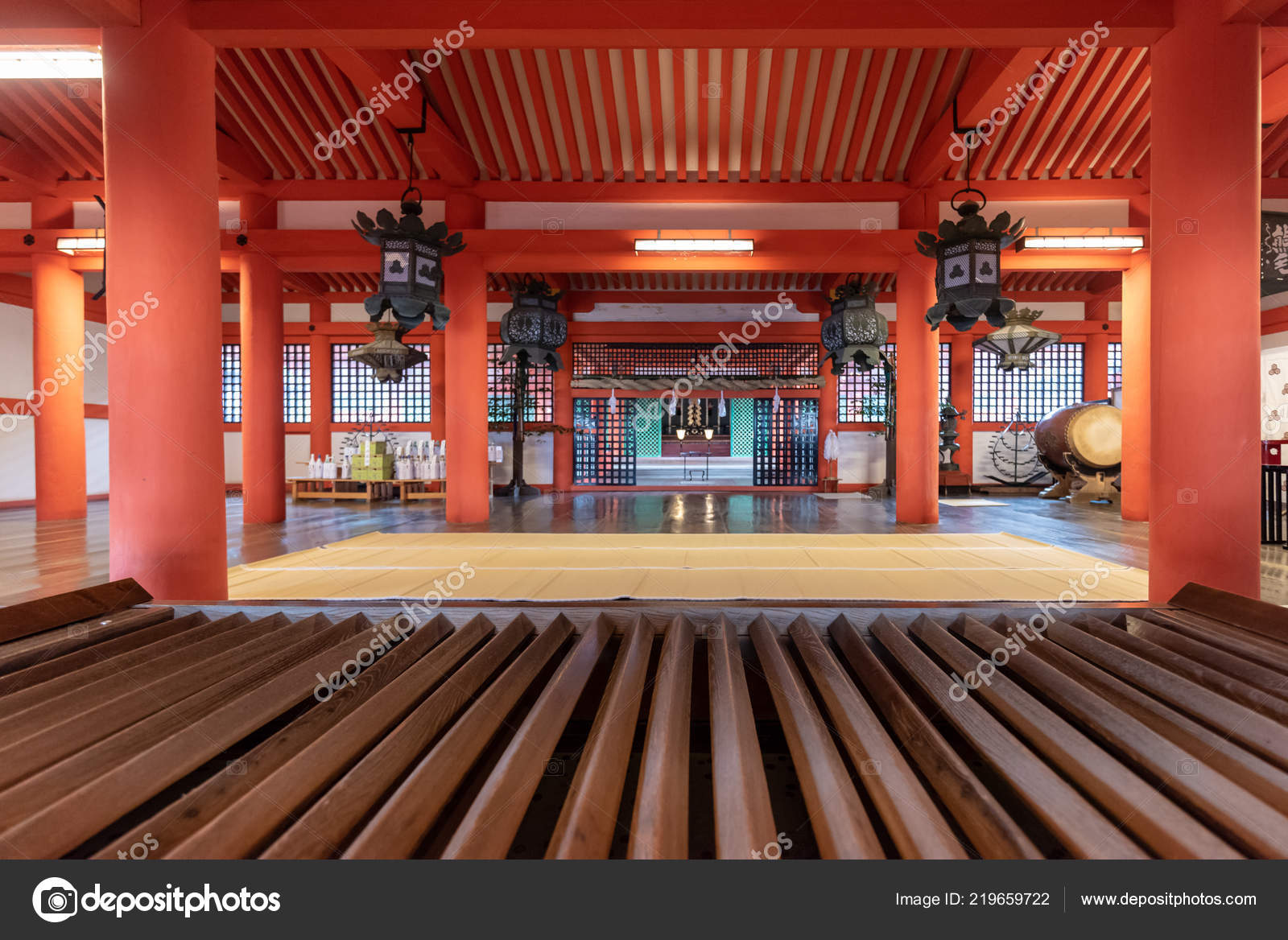 Shinto Temple Interior