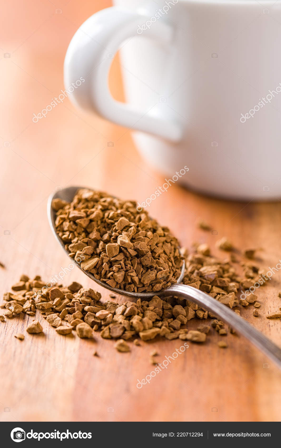 Instant Coffee Spoon — Stock Photo © jirkaejc #220712294