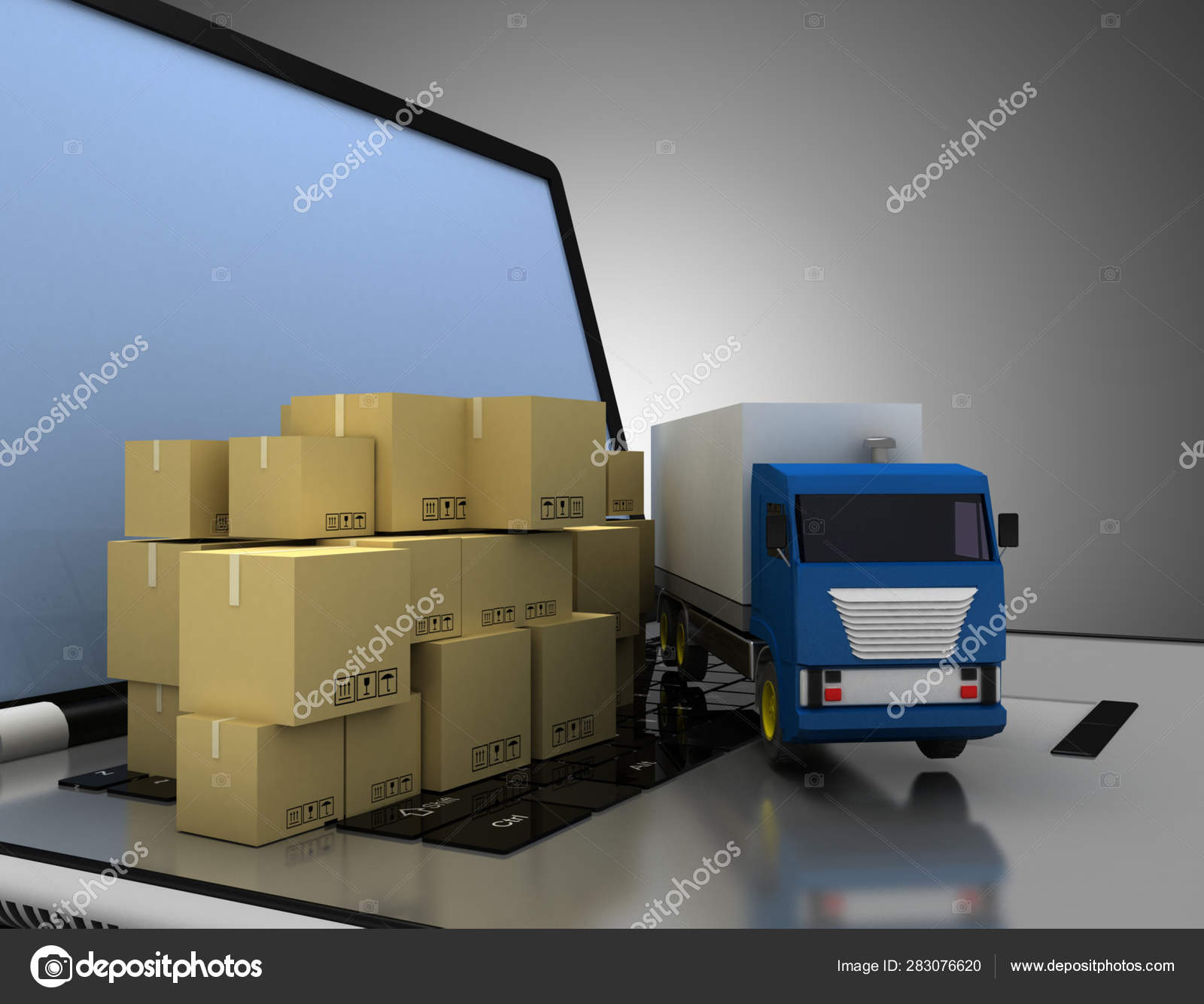 3d global shipping concept. 3d illustration — Stock Photo © andreync ...