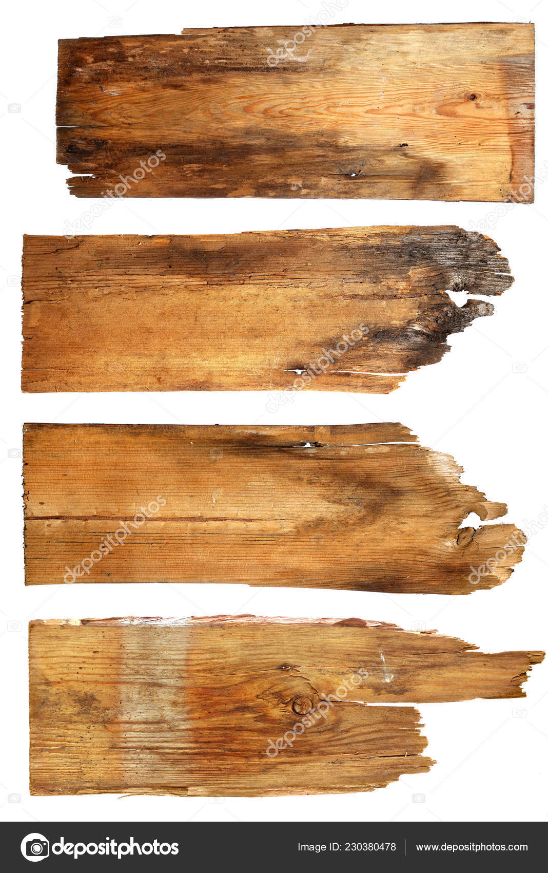 Splintered Wood Plank