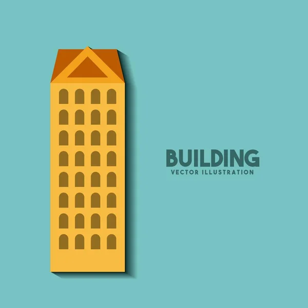 Big building isolated icon Stock Vector Image by ©yupiramos #202249328