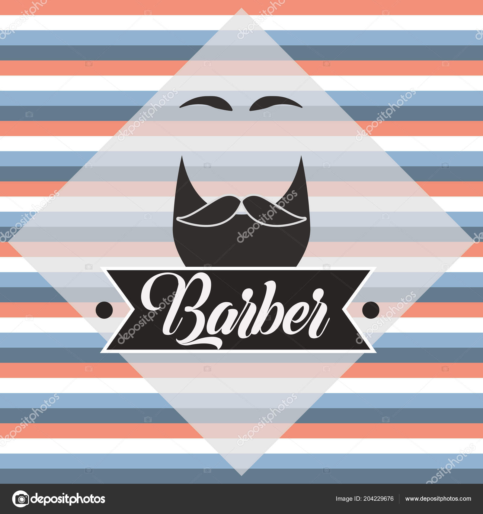 Baber shop design Stock Vector Image by ©yupiramos #204229676
