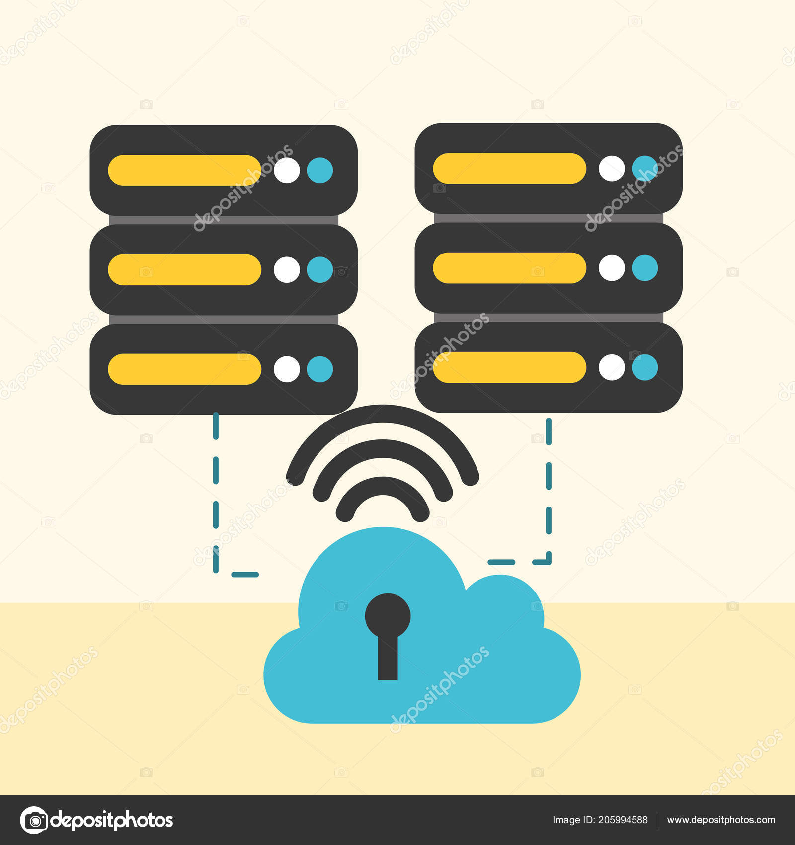 Big data concept Stock Vector Image by ©yupiramos #205994588