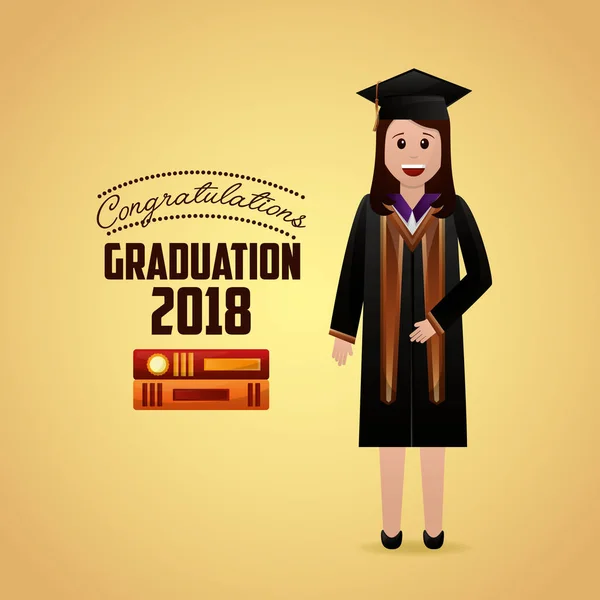 Congratulations graduation card Stock Vector by ©yupiramos 206551518
