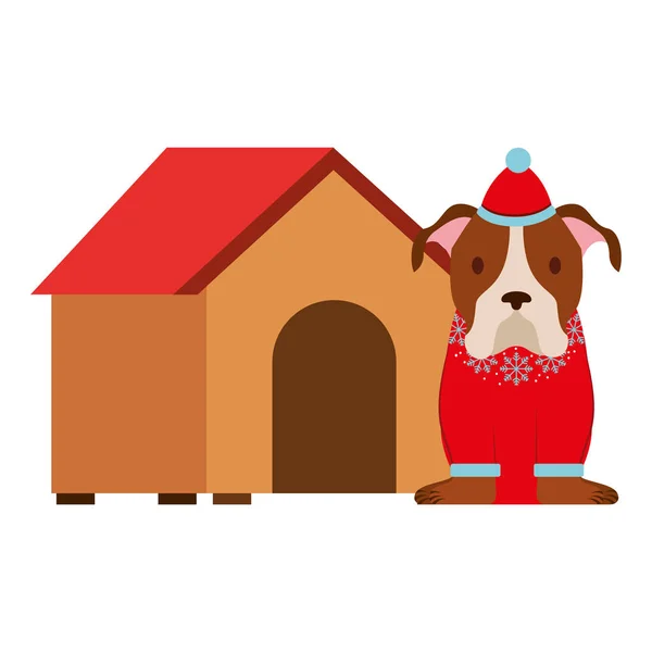 Red Dog House Clipart