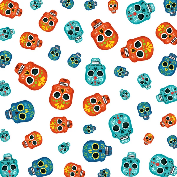 100,000 Santa muerte pattern Vector Images | Depositphotos