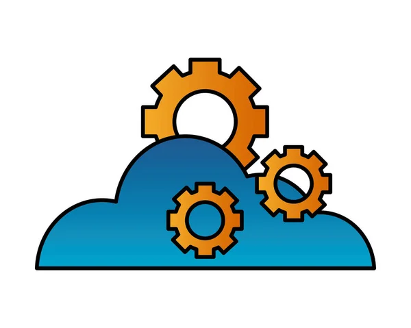 Cloud computing Stock Vector by ©yupiramos 78826660 Cloud computing Stock Vector by ©yupiramos 78826660
