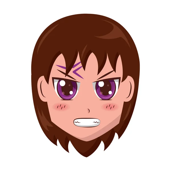 Anime Terrified Face