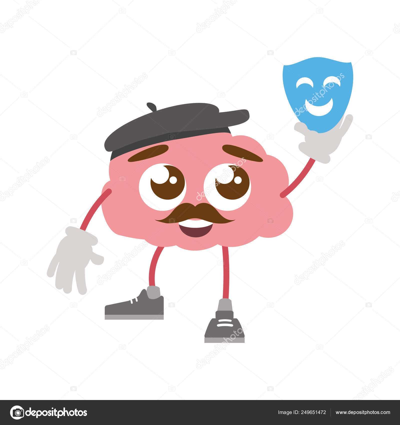 Cartoon brain creativity Stock Illustration by ©yupiramos #249651472 Cartoon brain creativity Stock Illustration by ©yupiramos #249651472