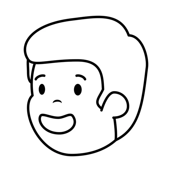 Cabeza Dibujos Animados Imágenes Vectoriales Gráfico Vectorial De Cabeza Dibujos Animados