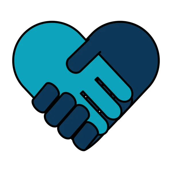 Hand shake — Stock Vector © PiXXart #7280000