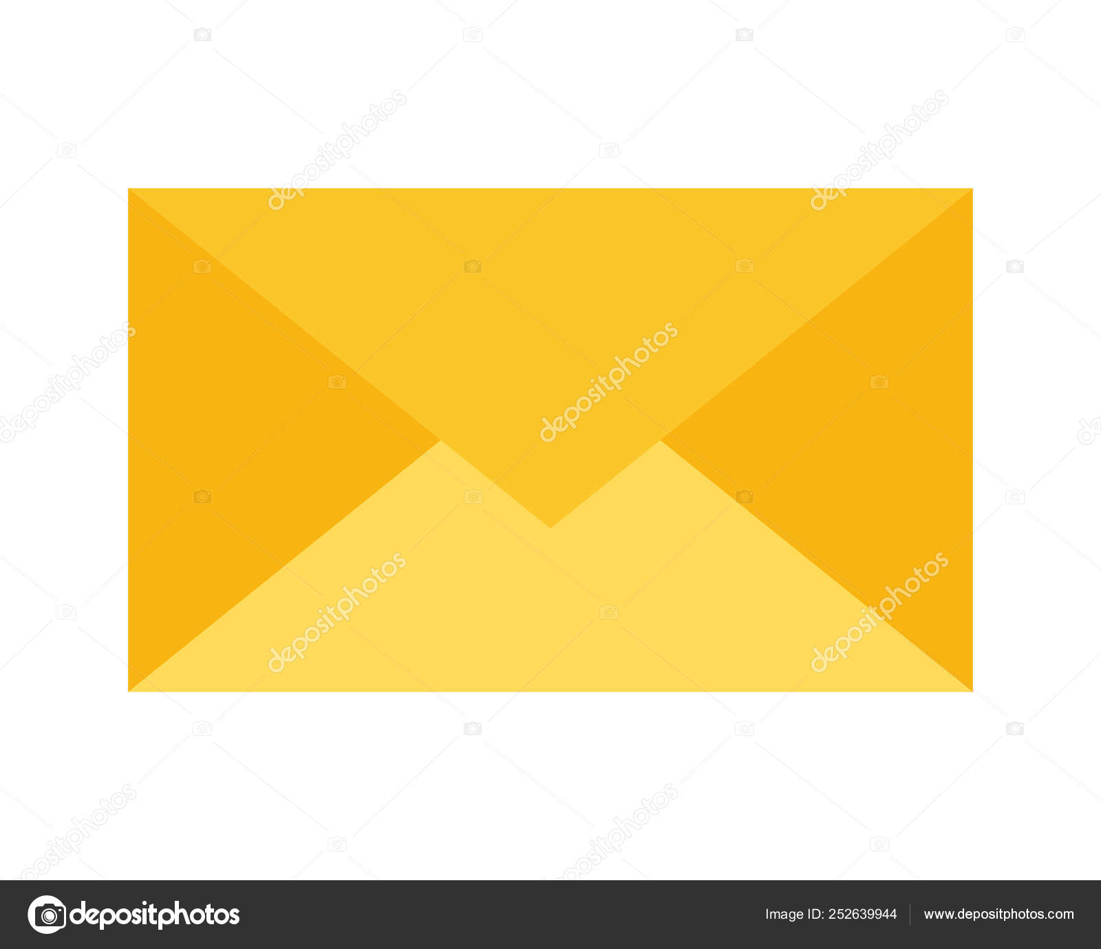 Email message on white background Stock Vector by ©yupiramos 252639944