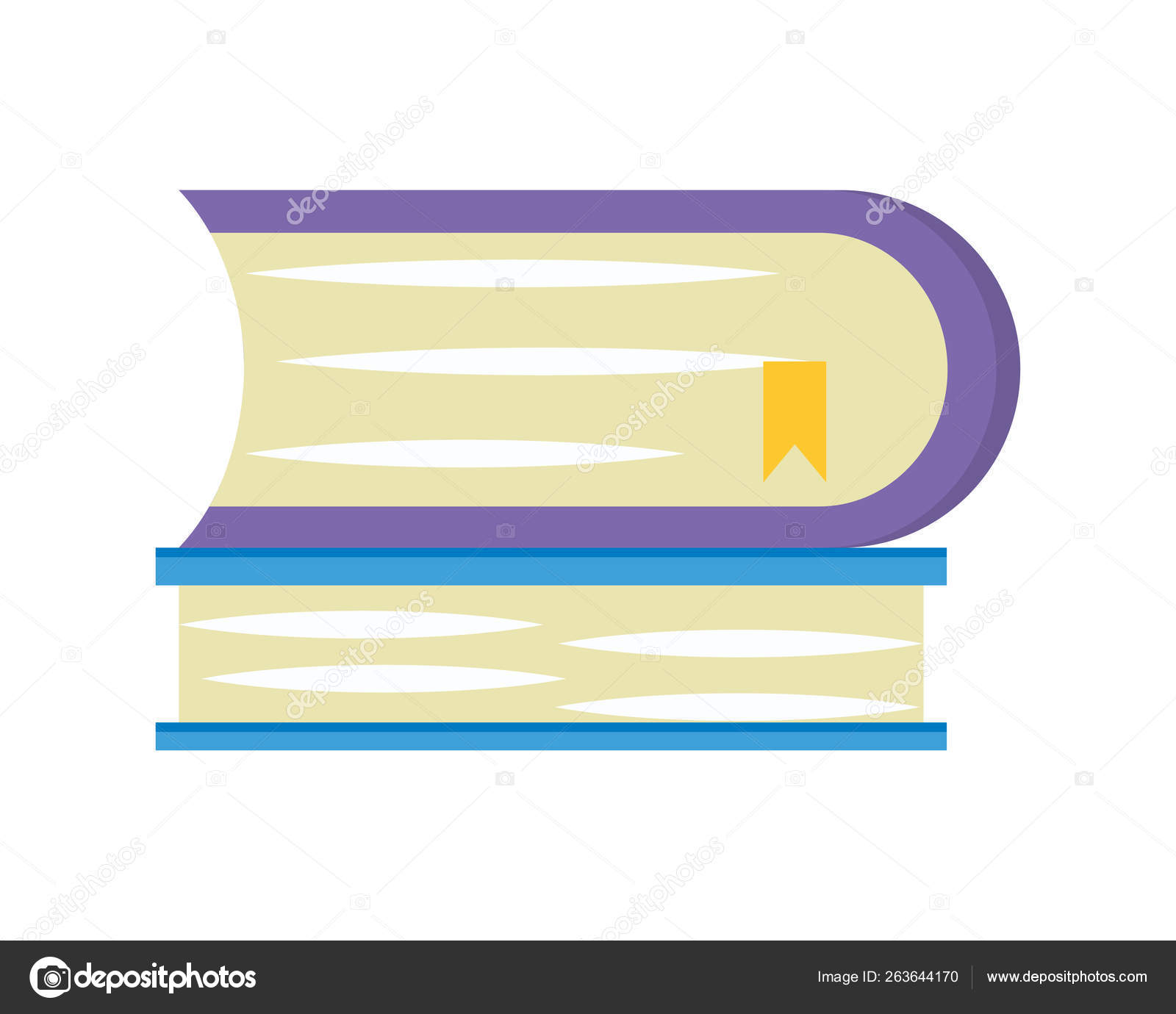 Hari Buku Sedunia Vektor Stok oleh ©yupiramos 263644170