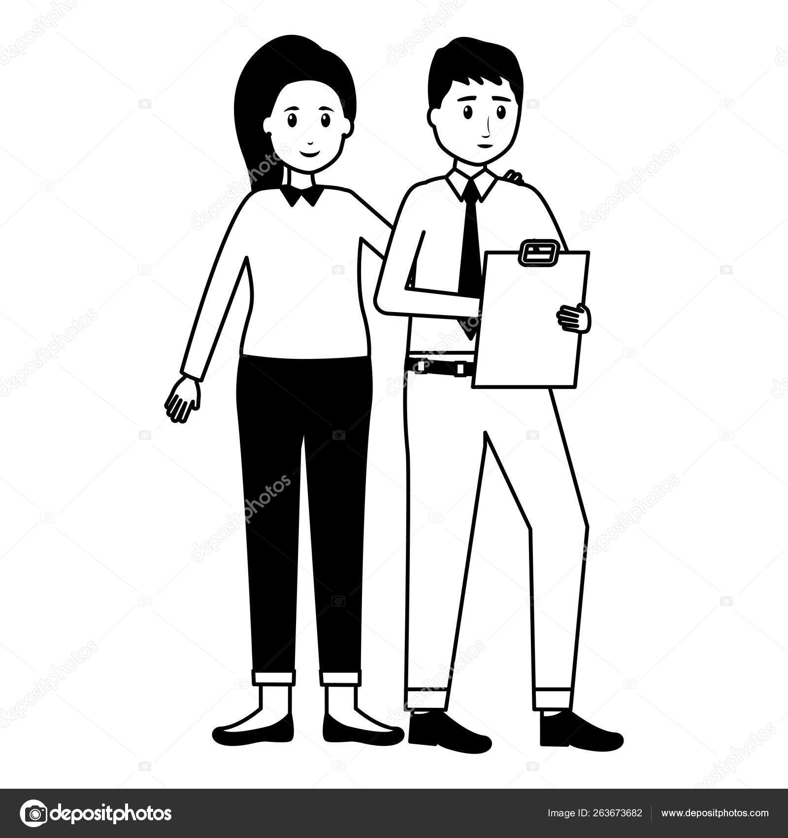 People Team Office Stock Vector By ©yupiramos 263673682