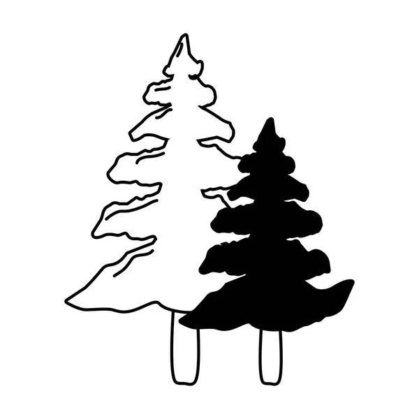 Fenyőfa rajz Stock vektorok, Fenyőfa rajz Jogdíjmentes illusztrációk ...