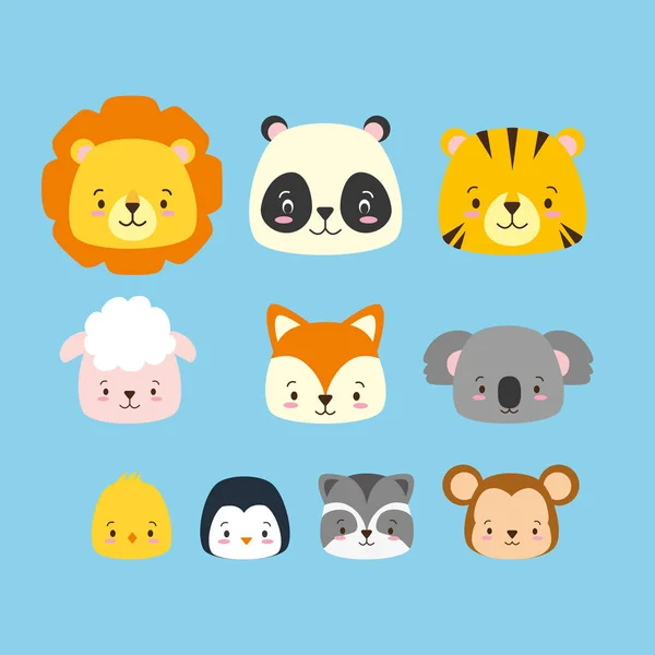 Animal icons Stock Vector Image by ©yupiramos #14733745