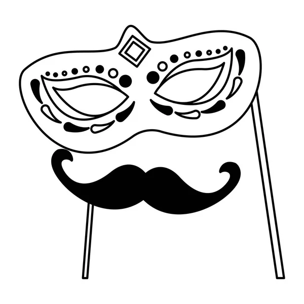 18,192,642 Mustache mask Vector Images | Depositphotos