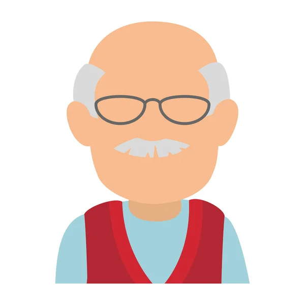 Old Man Person Avatar Character Stock Vector By ©yupiramos 420478852