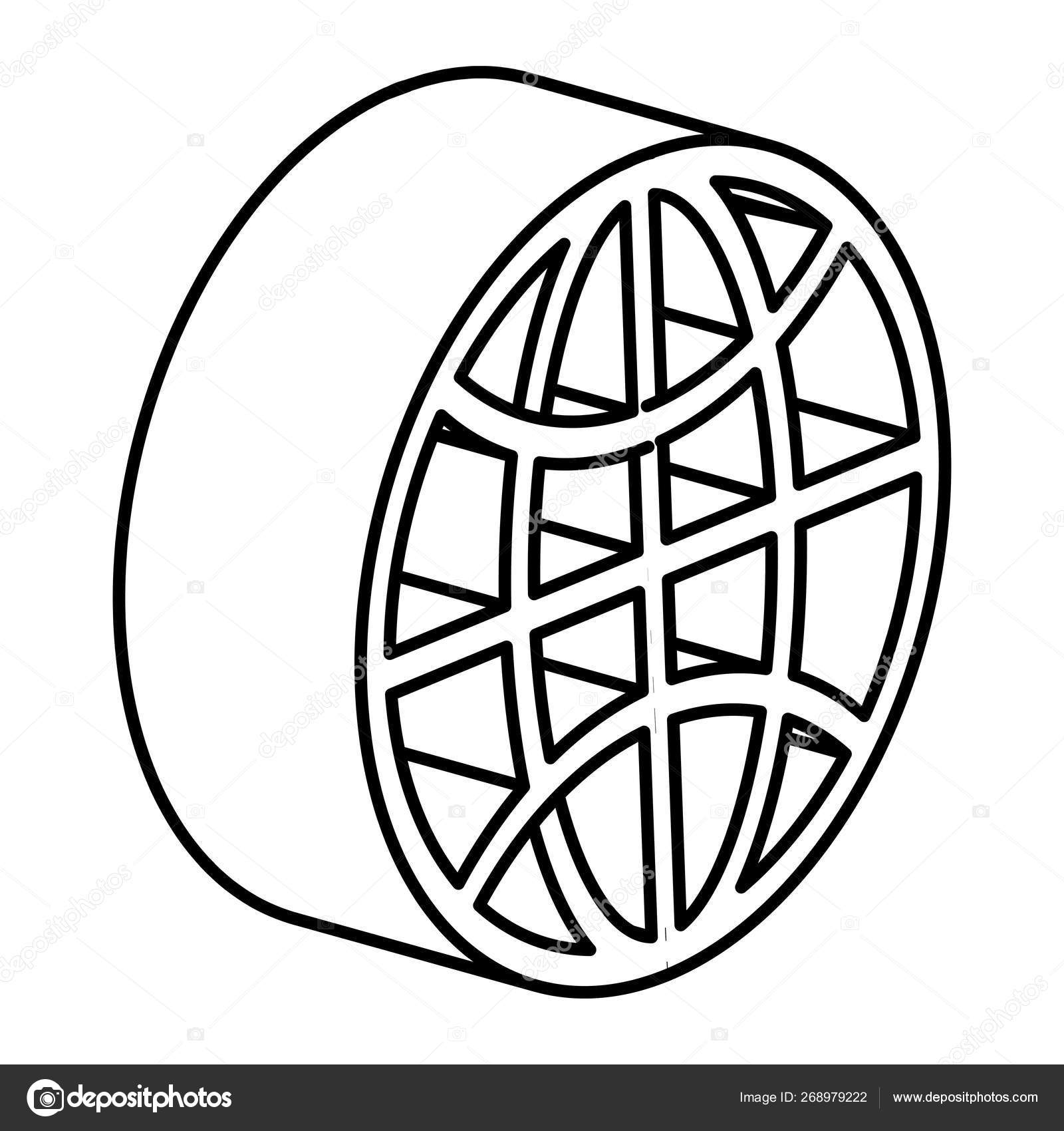 Sphere planet isometric icon Stock Vector by ©yupiramos 268979222