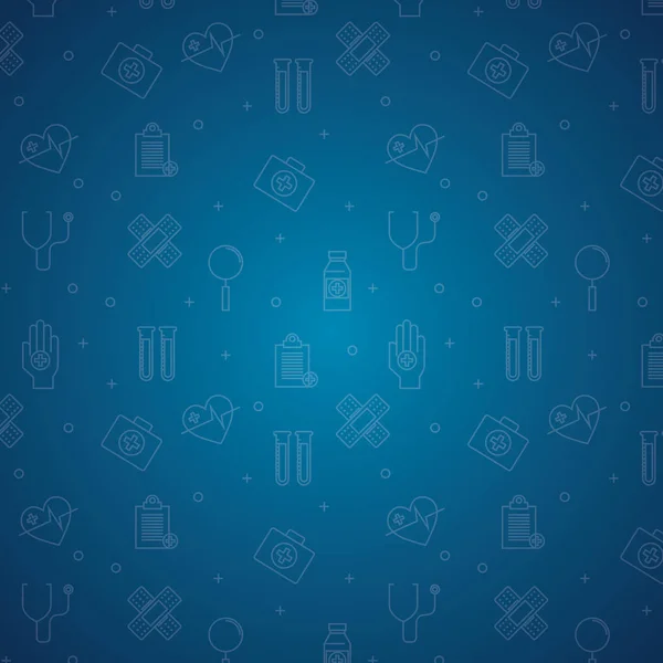 Hospital pattern background Vector Art Stock Images | Depositphotos