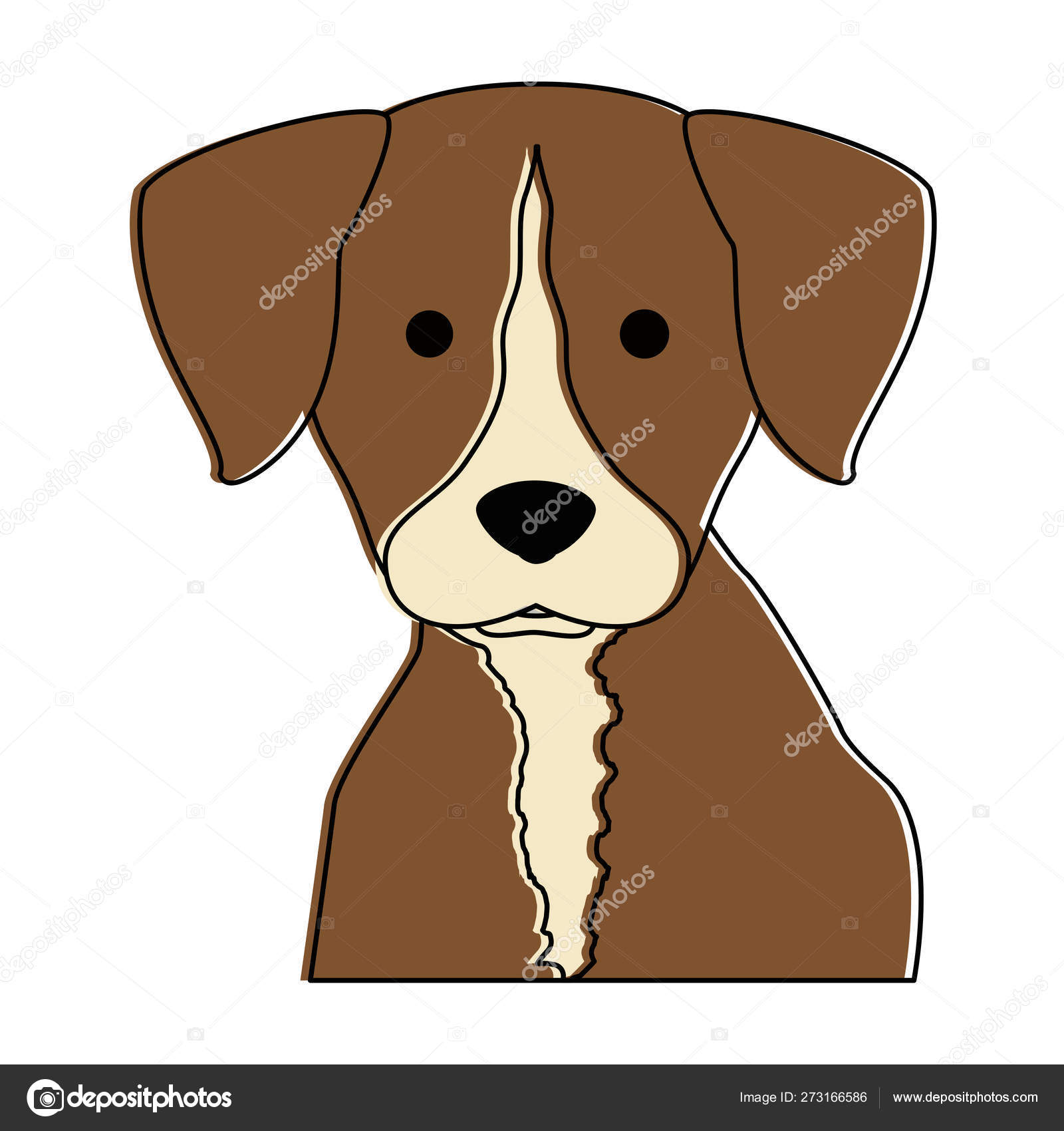 Cute dog breed character Stock Vector by ©yupiramos 273166586