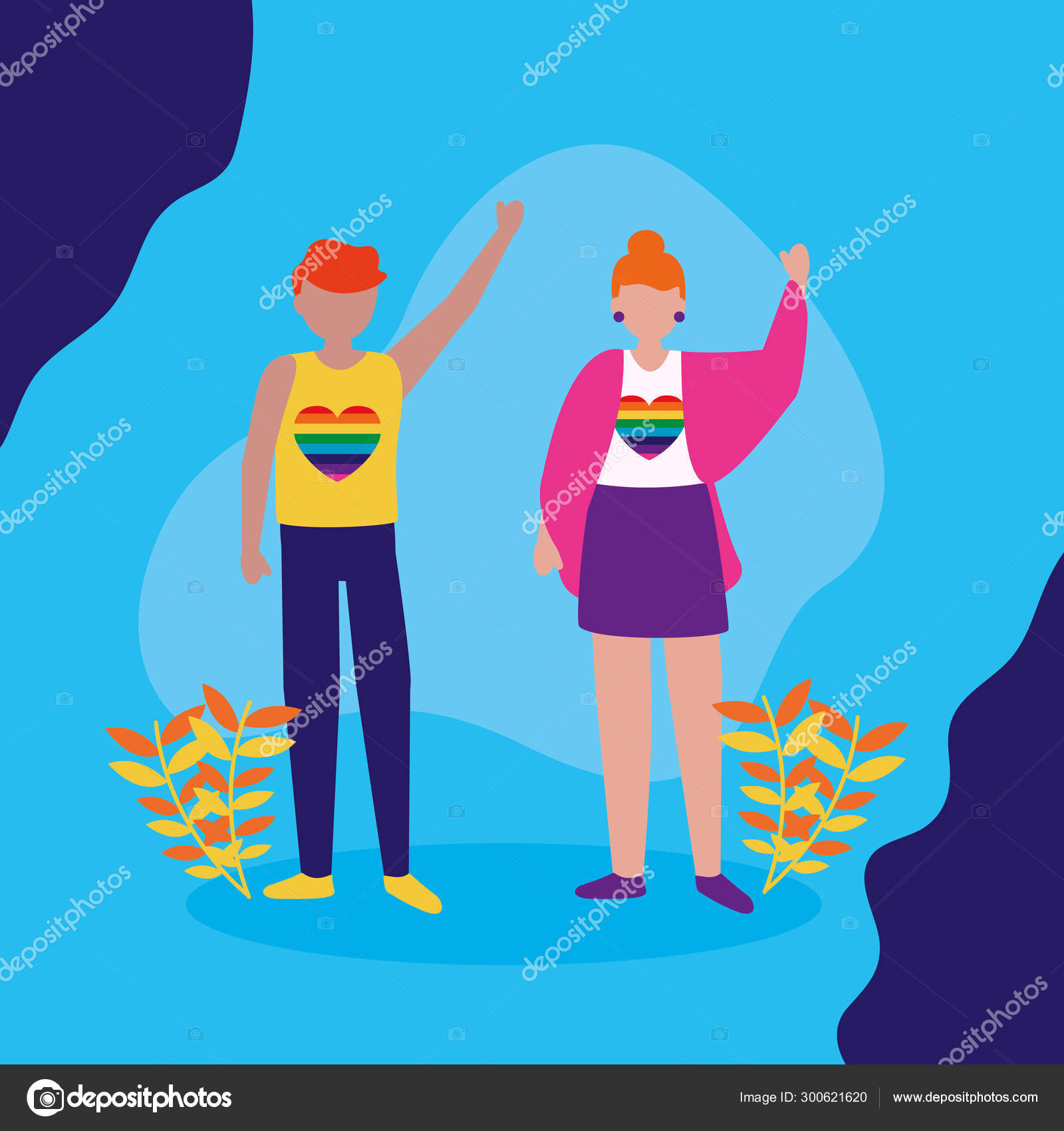 The queer community lgbtq design Stock Vector by ©yupiramos 300621620