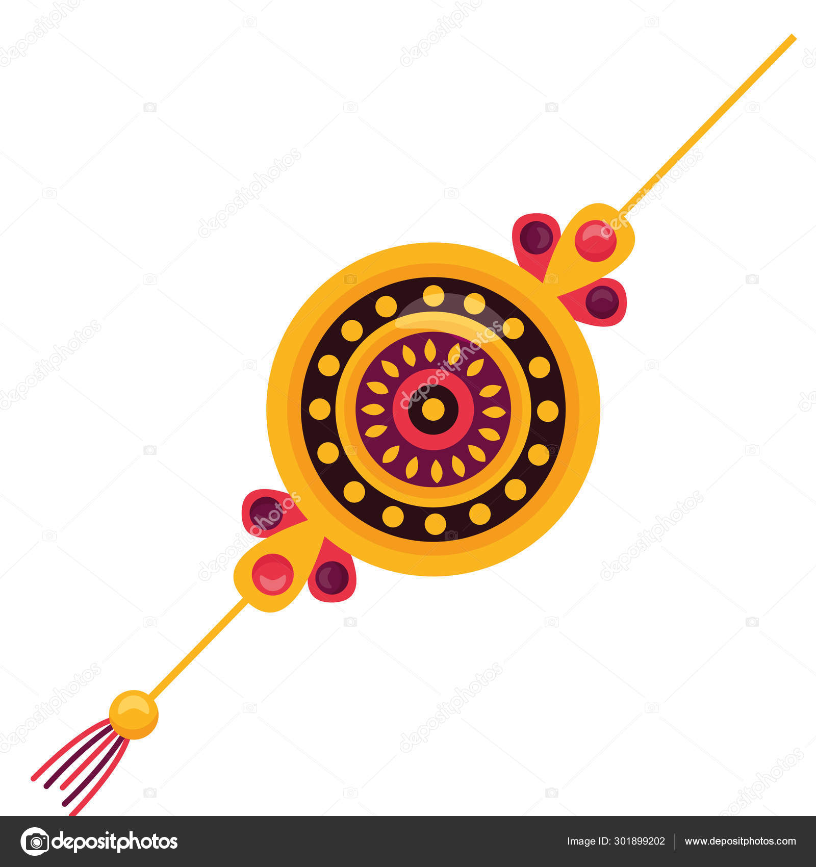 Isolated raksha bandhan vector design Stock Vector by ©yupiramos 301899202