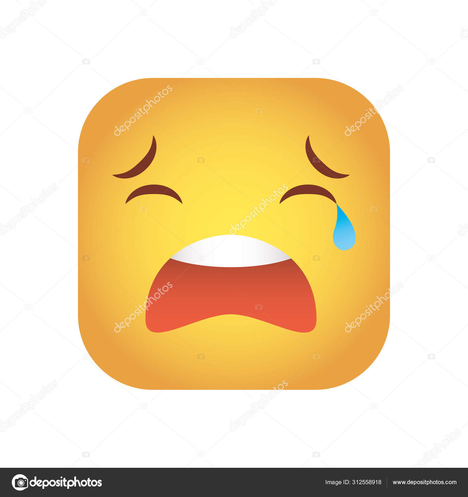 Crying Face Symbol