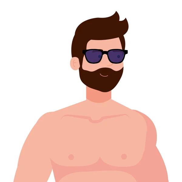 100,000 Shirtless men Vector Images | Depositphotos