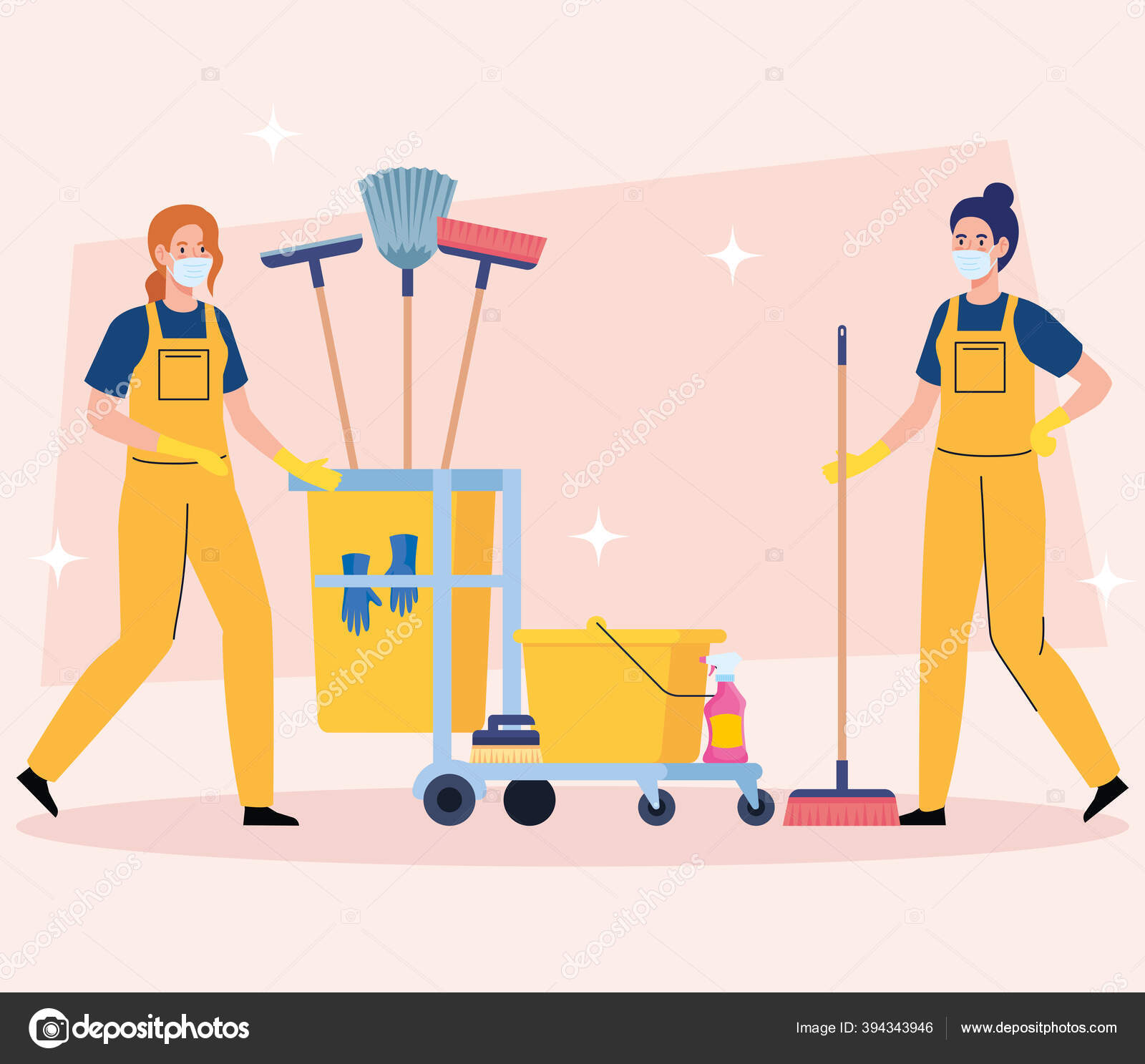 Janitorial Vector